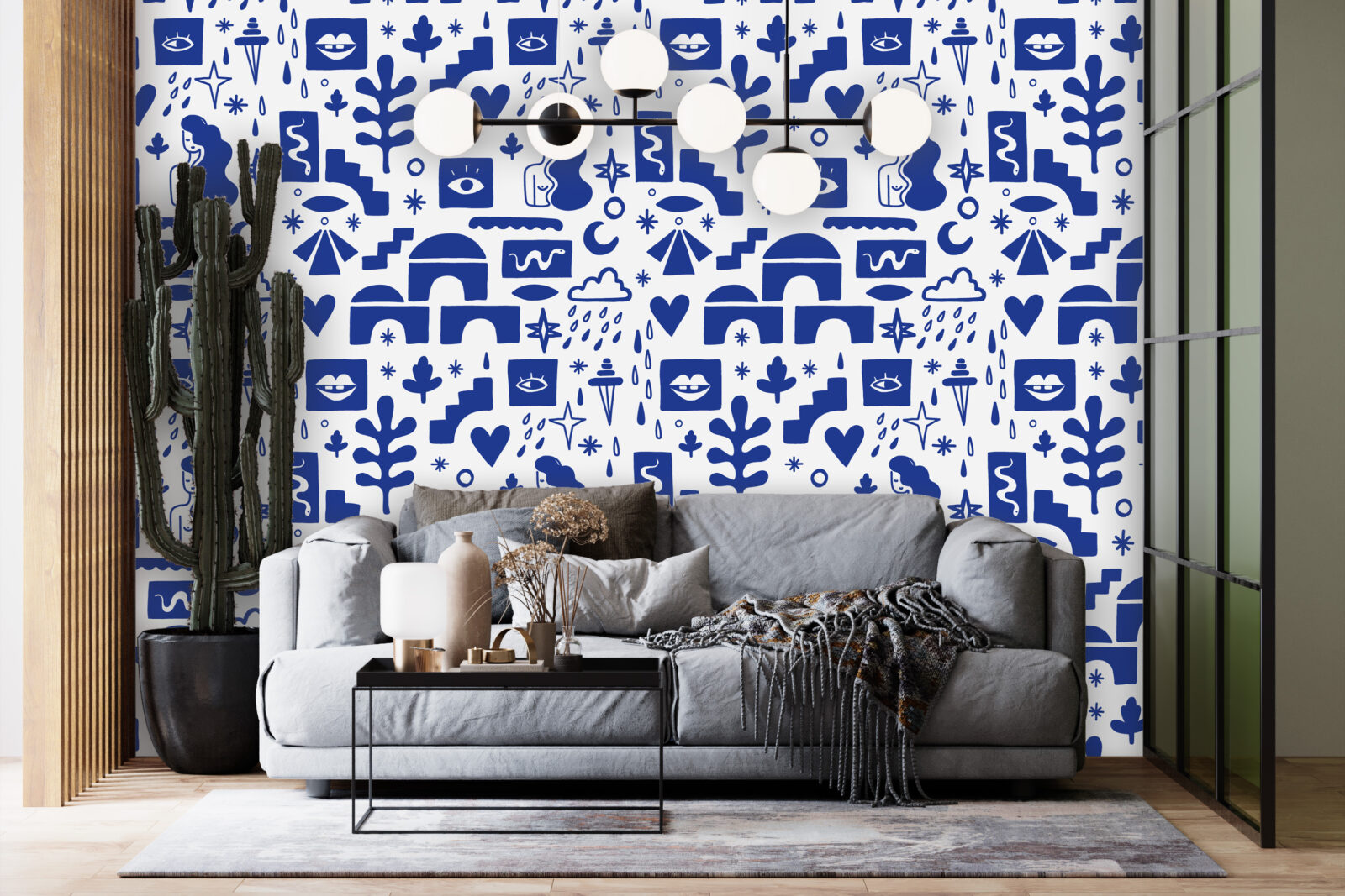 papier peint art abstrait - Mambo Deco - Papiers peints sur mesure au ...