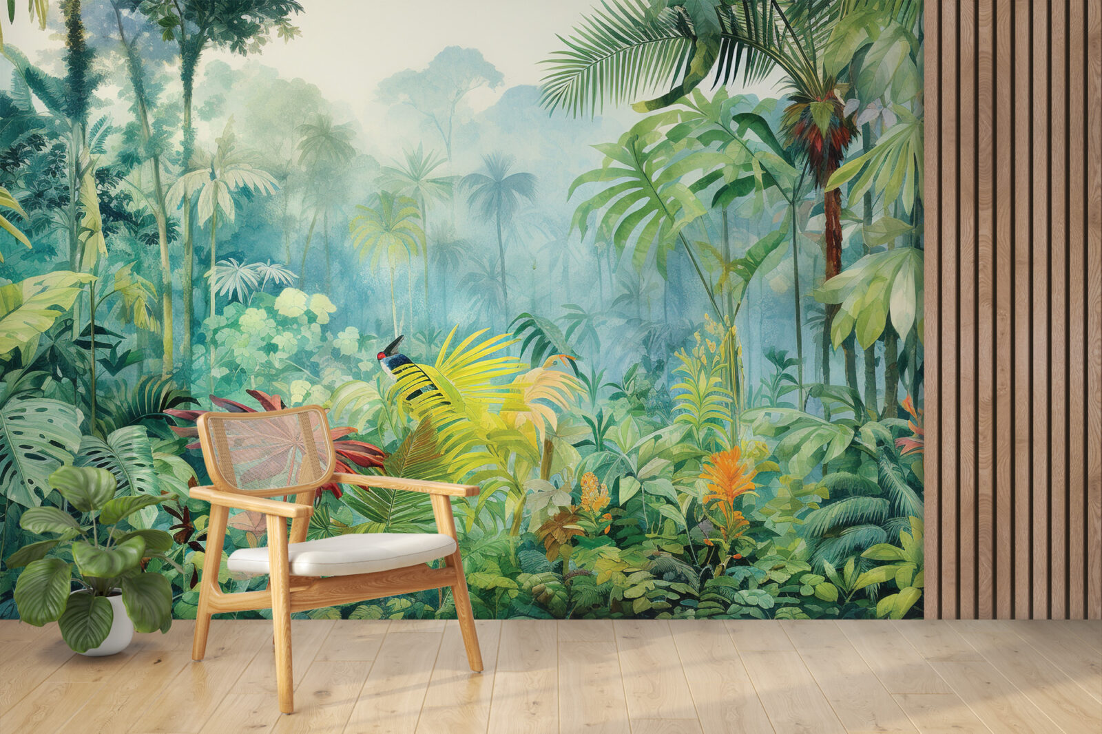 Papier Peint Foret Tropicale