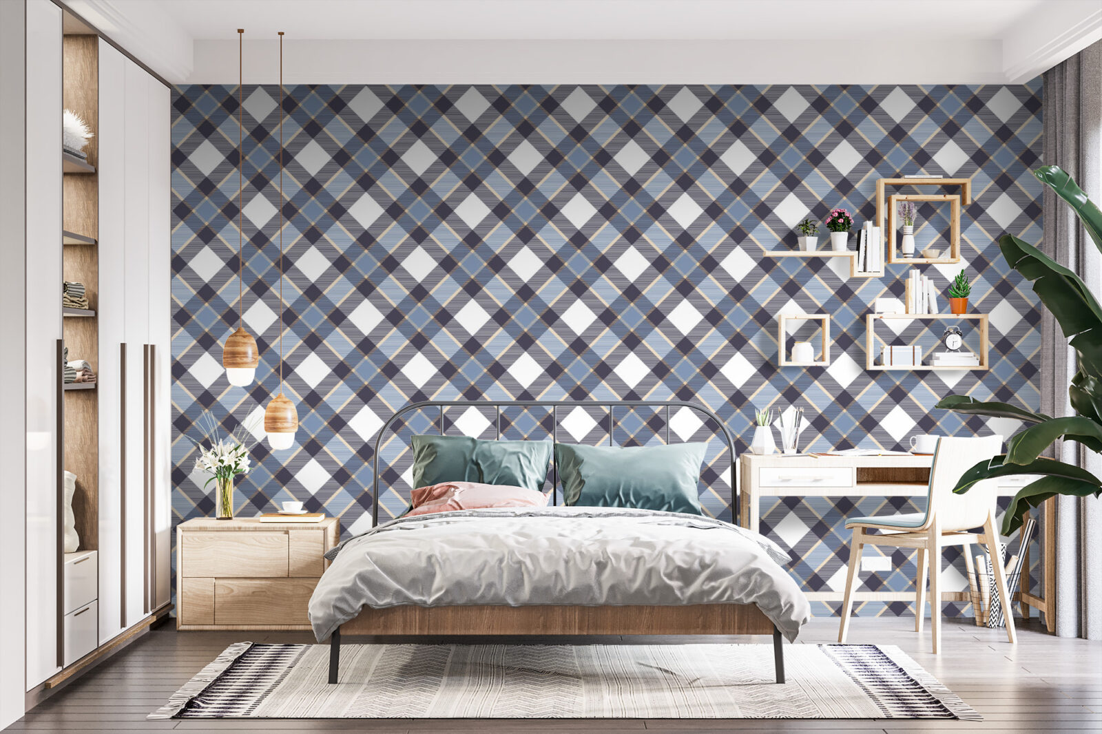 Papier peint sur mesure Nora - Mambo Deco - Papiers peints sur mesure ...